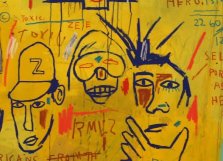 "Hollywood Africans" by Jean-Michel Basquiat - A Painting Analysis