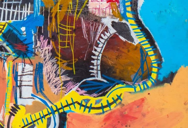 "Untitled (Skull)" Painting by Jean-Michel Basquiat - An Analysis