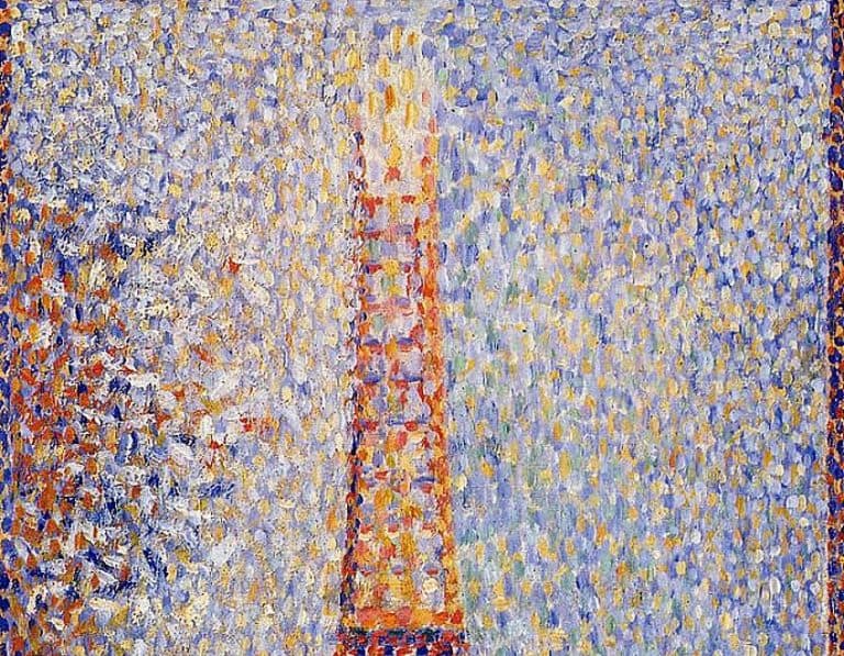"The Eiffel Tower" by Georges Seurat - Strokes of Brilliance