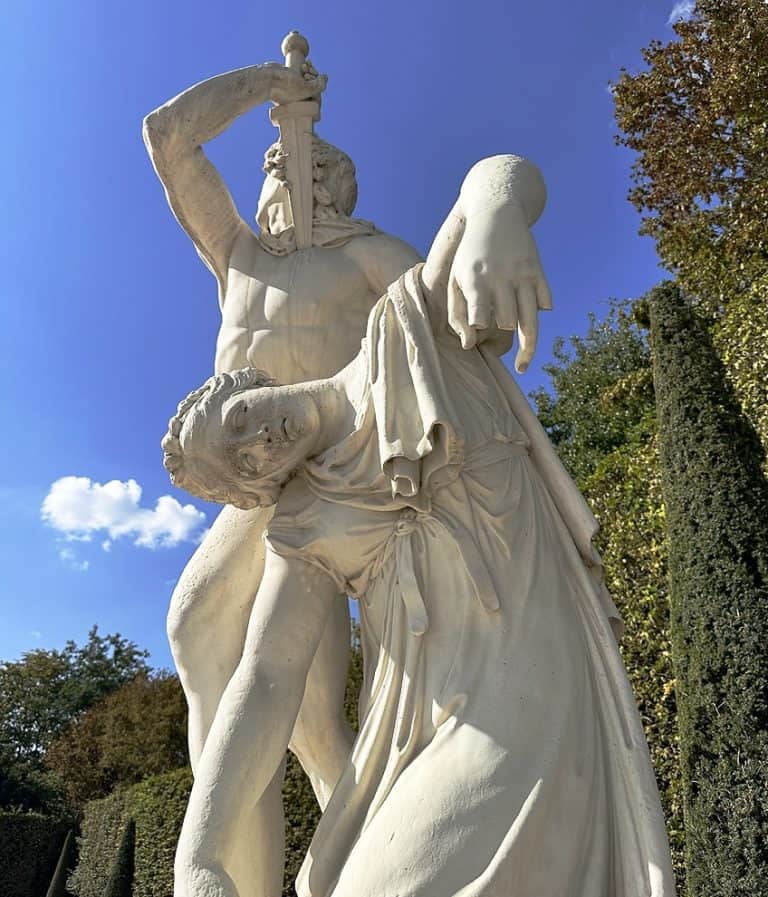 Ludovisi Gaul Sculpture - Ancient Hero in Stone