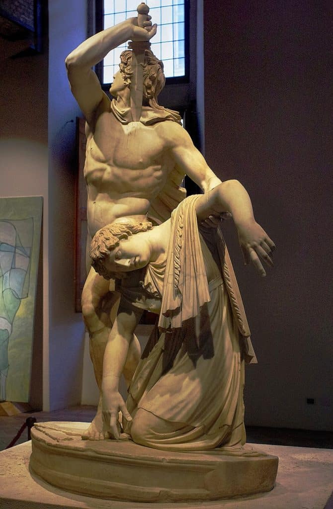 Ludovisi Gaul Sculpture - Ancient Hero in Stone