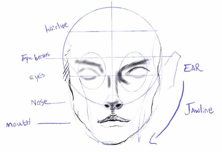 Face Proportions Drawing - Learn How to Create Facial Realism