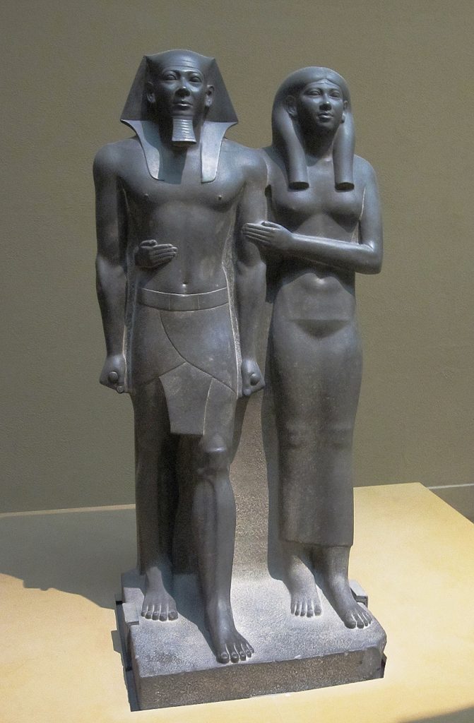 King Menkaure and the Queen Statue - Royal Legacy in Stone