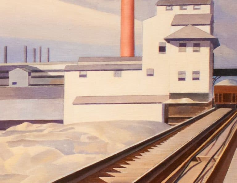 "Classic Landscape" by Charles Sheeler - An In-Depth Analysis