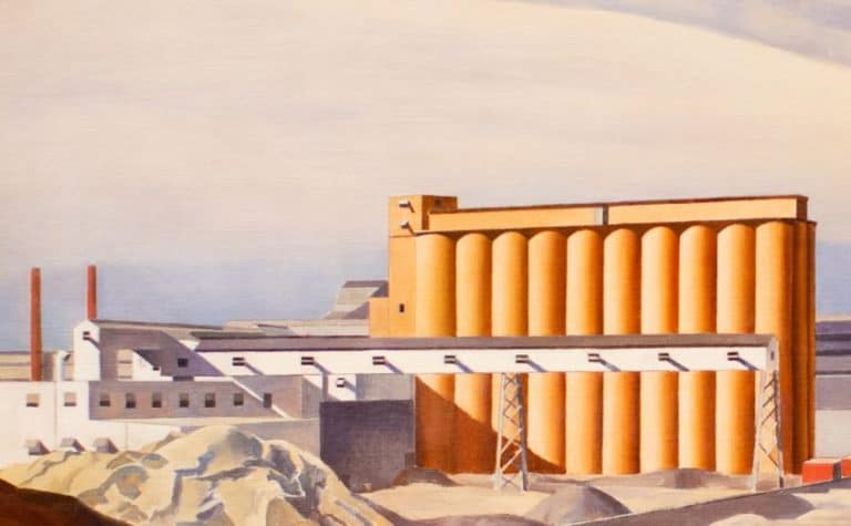 "Classic Landscape" by Charles Sheeler - An In-Depth Analysis