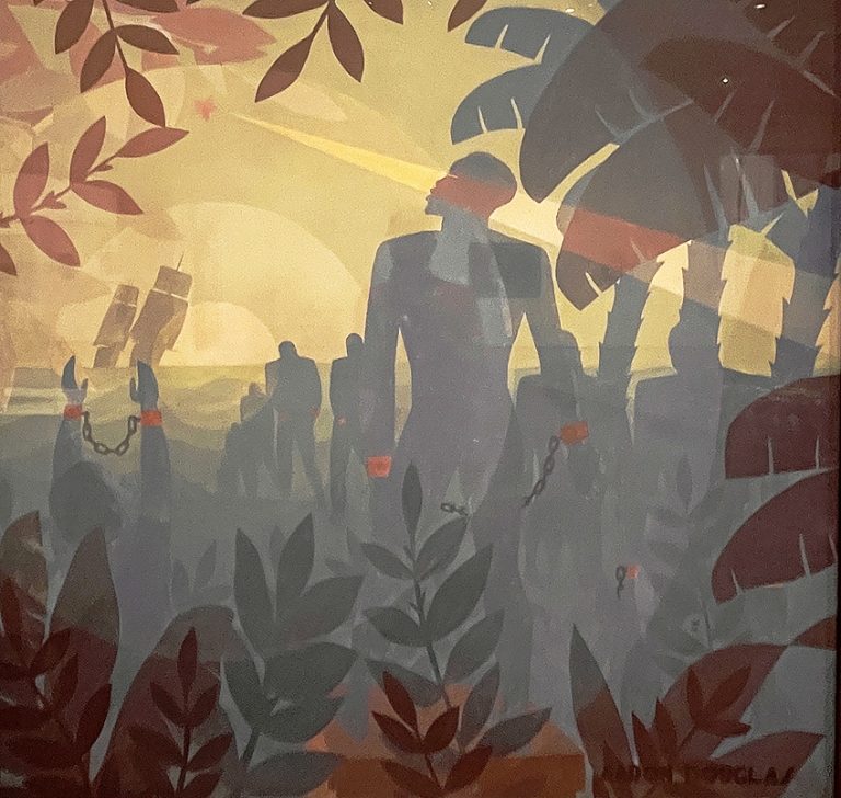 "Let My People Go" by Aaron Douglas - The Art of Freedom