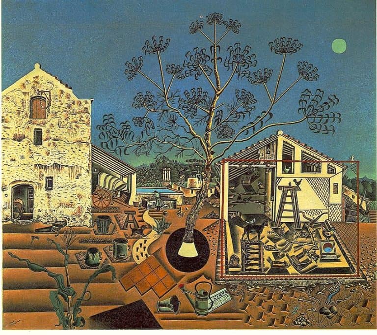 "Catalan Landscape" by Joan Miró - The Colors of Catalonia