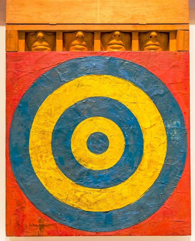 "Target with Four Faces" by Jasper Johns - Artistry in Aim