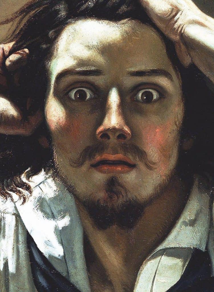 "The Desperate Man" by Gustave Courbet - A Masterpiece